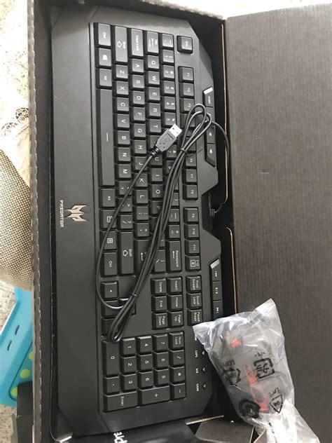 Acer Predator Keyboard And Mouse Set Computers Tech Parts Accessories Computer Keyboard