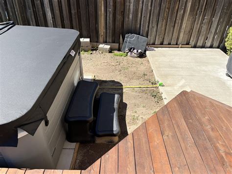Advice Area Around Hot Tub Rlandscaping