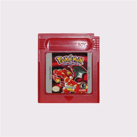Pokemon Red Nintendo Game Boy Game Etsy