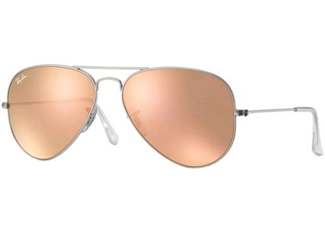 Ray Ban Aviator Flash Lenses Sunglasses Silver Rb3025 019z2 58 In