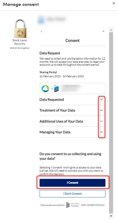How Do I Renew My Open Banking Consent Client Portal