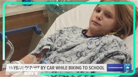 11 Year Old Girl Hit By Car While Biking To School Was Not Allowed To