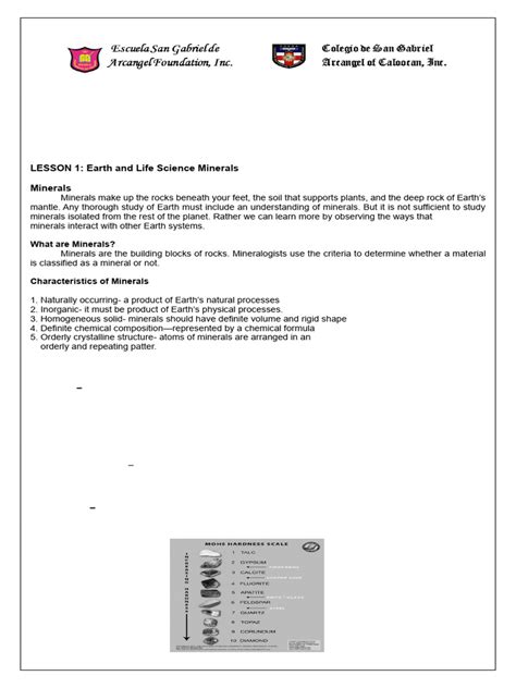 Earth And Life Science Module 2 Pdf