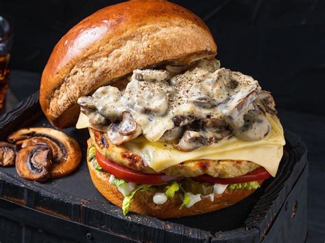 Grilled Chicken Burger Bbq Jordan