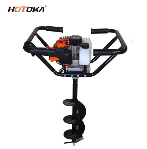 52cc 2 스트로크 가솔린 지구 오거 재배색 파기 기계 의 고품질 52cc 2 스트로크 가솔린 지구 오거