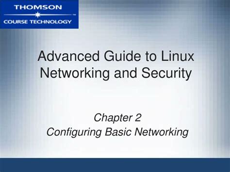 PPT Advanced Guide To Linux Networking And Security PowerPoint Presentation ID