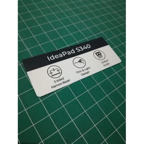 Jual Stiker Spesifikasi Laptop Lenovo Ideapad S Kab Cirebon Djong Creative Tokopedia