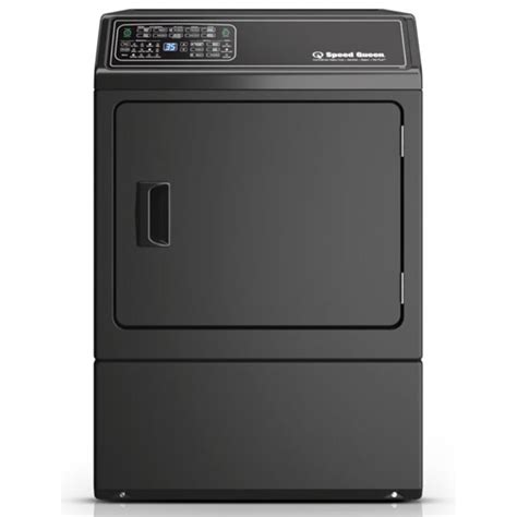 Speed Queen Dryer 7 Cu Ft In Matte Black Df7004bg Abt