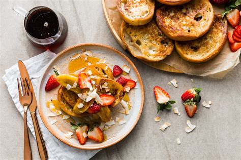 Coconut French Toast With Caramelised Bananas My Food Bag Recipes