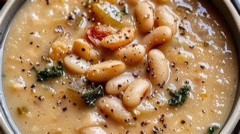 Cozy Up With This Smoky Fire Roasted White Bean Soup Recipe
