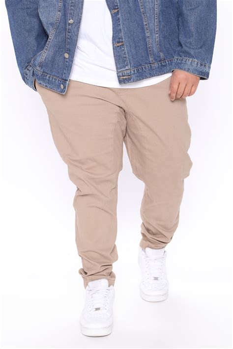 Colin Skinny Jogger Khaki Fashion Nova