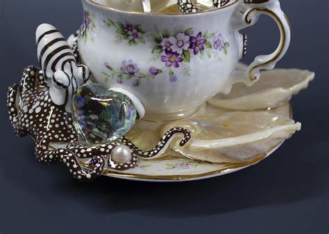 Harlequin Larger Pacific Striped Octopus I Made From Polymer Clay