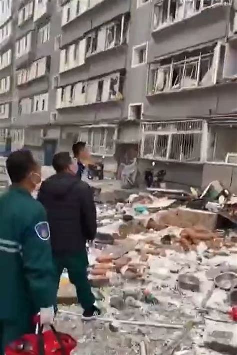 有片 吉林燃氣爆炸1死16傷 多個住宅炸穿牆 星島日報