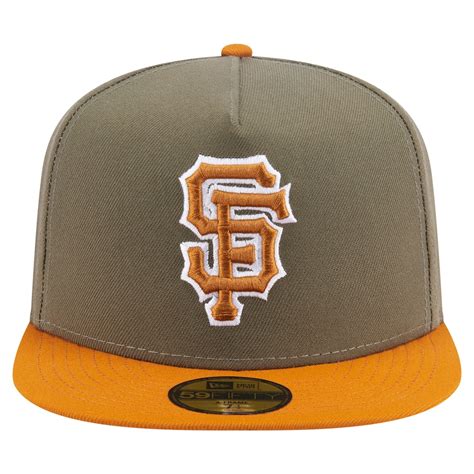 Mens San Francisco Giants New Era Oliveorange Two Tone Color Pack A