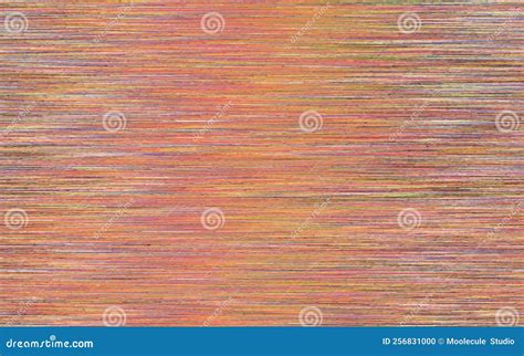Uneven Colorful Surface Seamless Texture From Smooth Horizontal Lines Stock Illustration