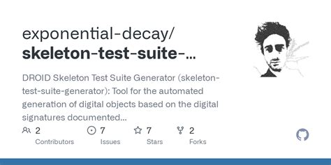 Skeleton Test Suite Generatorskeletongeneratorpy At Main