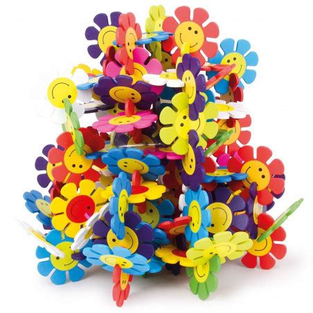 Jeu D Assemblage Des Fleurs