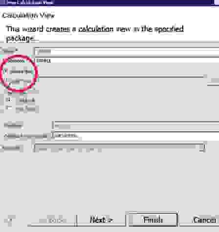 Create A Calculation View For HANA Modeling