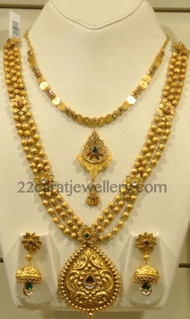 Malabargold 22k Kundan Haar Jewellery Designs