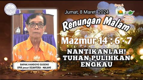 Ibadah Raya Hari Minggu 26 Feb 2023 Minggu Vi Pra Paskah Tata