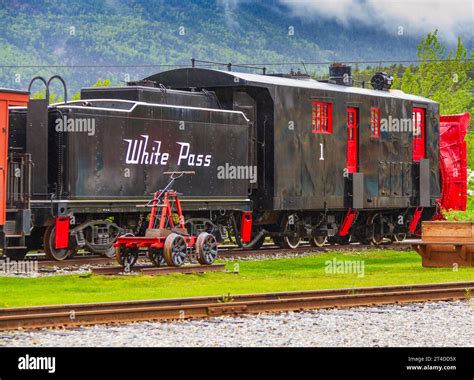 White Pass And Yukon Route Railroad Train Station Depot In Skagway