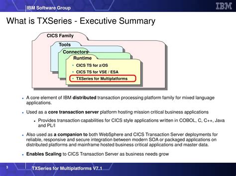 Ppt Ibm Txseries For Multiplatforms Distributed Transaction