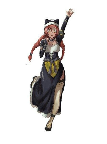 Lupusregina Beta Cool Girl Werewolf Girl Character Art Character