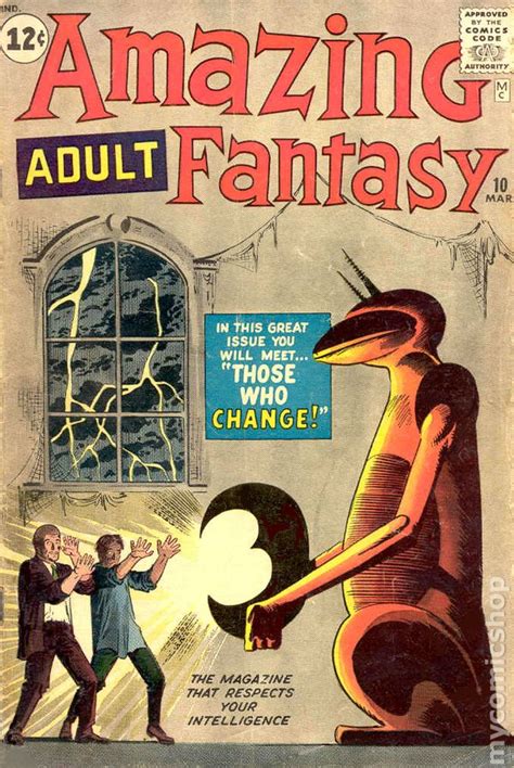 Amazing Adult Fantasy 1961 Marvel Comic Books