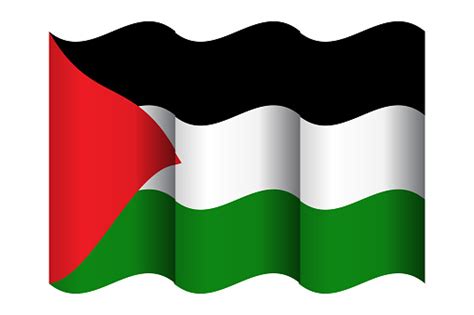 팔레스타인의 국기 웹 사이트 디자인을 위한 팔레스타인 벡터 페이지 기호의 국기입니다 팔레스타인 국기 로고 앱 Ui 팔레스타인 국기 벡터 일러스트레이션 Eps10 0명에 대한