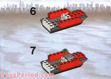 LEGO 7043 Firefighter Instructions And Parts List