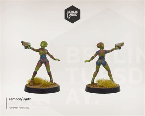 SOG07 Honk Kong Killer Fembots CheckPoint Miniatures