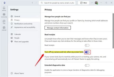 如何在 Windows 11 中屏幕鎖定時打開或關閉 Teams 攝像頭和麥克風 All Things Windows