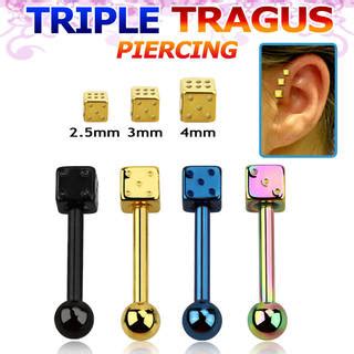Kolczyk do chrząstki tragus helix w uchu piercing ut37 sklep