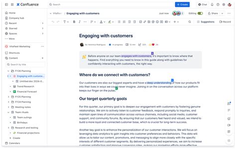Create And Collaborate In Real Time With Live Docs Confluence Cloud Atlassian Support