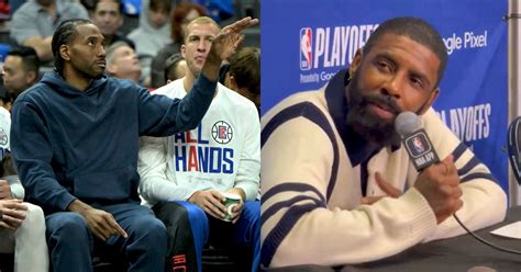 A Bit Of An Adjustment Kyrie Irving Indirectly Blames Kawhi Leonard