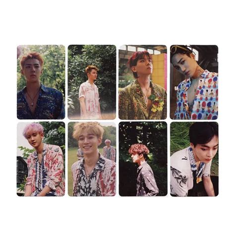 KPOP EXO THE WAR Regular And Private KOKOBOP Album Photo Card Hip Hop