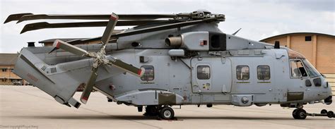 Merlin HC4 Helicopter Royal Navy Agusta Westland AW101 Royal Navy