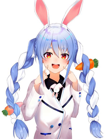Hololive Usada Pekora Animal Ears Bunny Ears Seifuku Tagme 887429