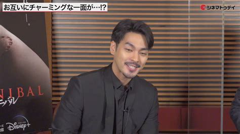 シネマトゥデイ On Twitter 柳楽優弥 と 笠松将 のチャーミングな一面が明らかに ガンニバル ディズニープラススター