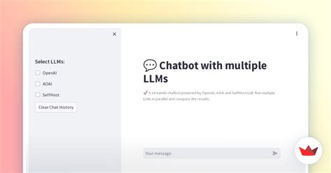 LLMGateway Test Center Powered By Streamlit