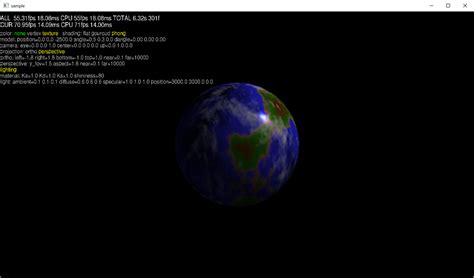 Openglサンプル8 球体メッシュ生成 Mappuriのブログ
