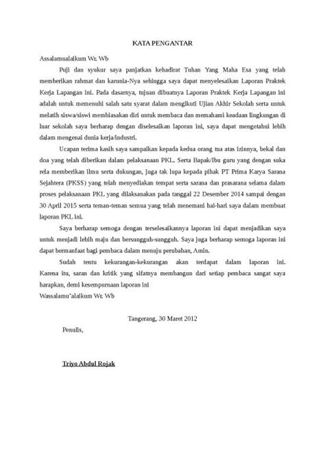 Laporan Doc 314 Contoh Laporan Pkl Smk Administrasi Perkantoran