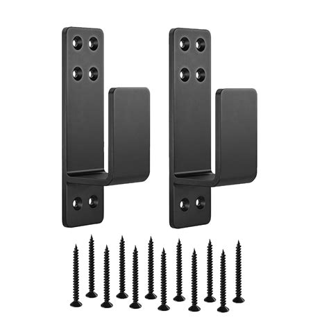 Upgraded Metal Brackets Us Shaped Security Door Brackets For Garage