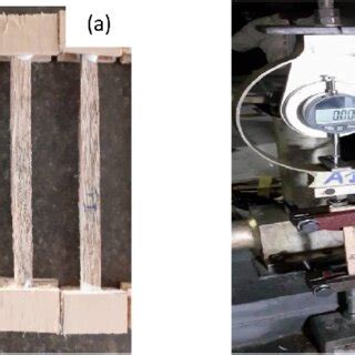 Performing The Tensile Test A Tensile Sample With Heel B Download Scientific Diagram