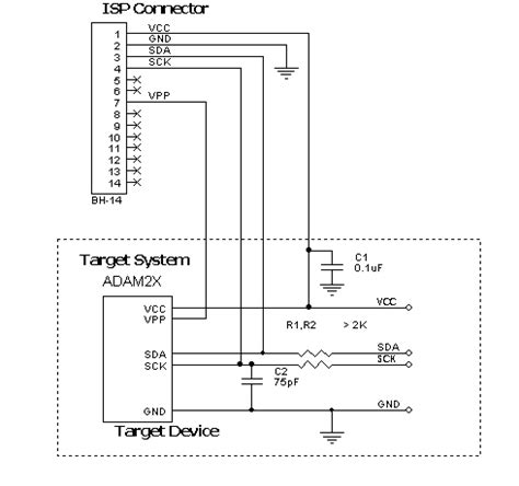 AS ISP CABLE Standard ISP Cable For ChipProg ISP Programmer