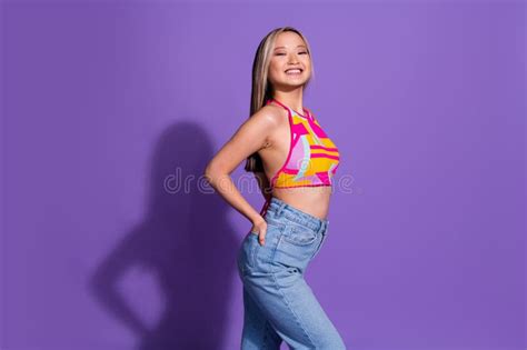 Photo Of Adorable Lovely Nice Girl Wear Stylish Clothes Summer