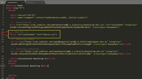 Présentation et installation de Bootstrap 5 BOOGLIT