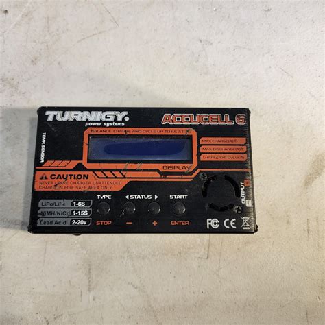Turnigy Accucell 6 Balance Charger Lipo Life Nimh Nicd 6a 1 6s Accucel