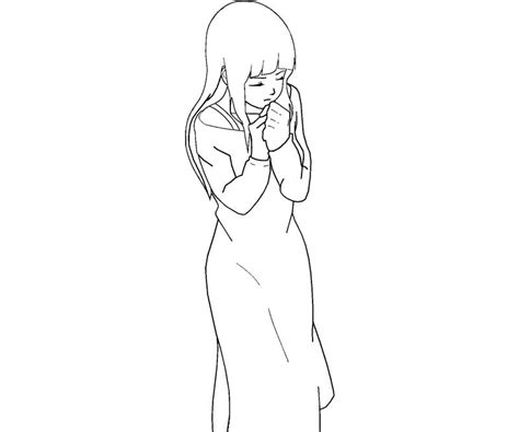 Hinata Hyuga 7 Coloring Crafty Teenager