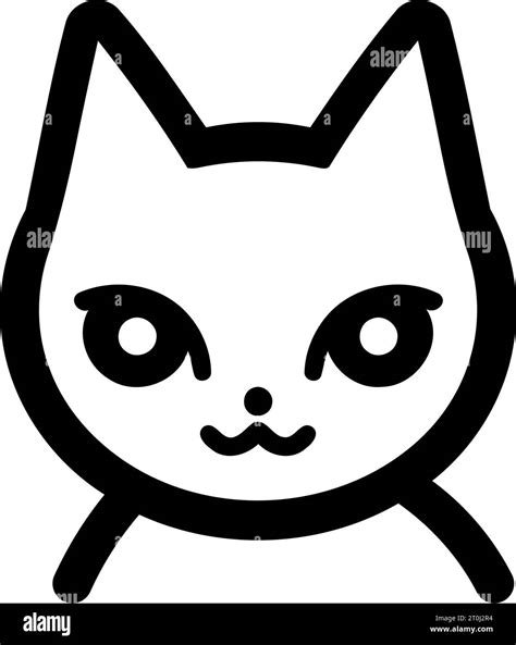 Halloween Icon Cute Cat Stock Vector Image And Art Alamy